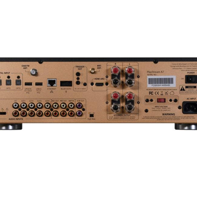 Advance Paris A7 PLAYSTREAM centras - A Cappella